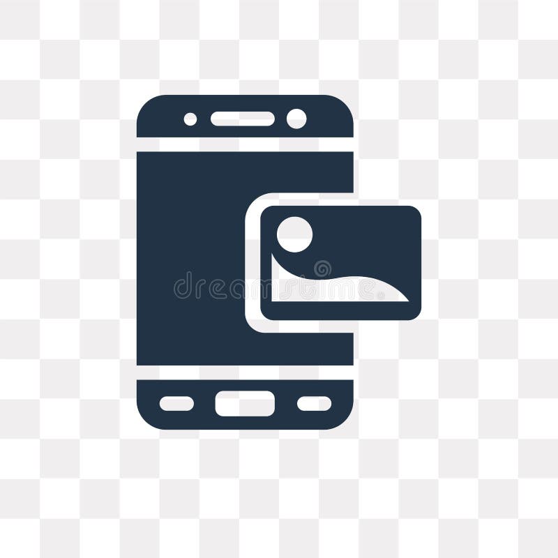 Image Vector Icon Isolated on Transparent Background, Image Tra Stock ...