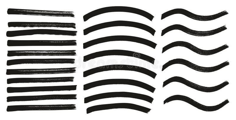 Tagging Marker Medium Lines Curved Lines Wavy Lines High Detail ...