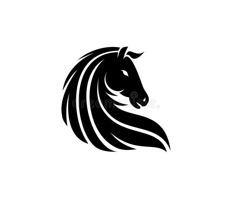 Image Vectorielle Du Logo Du Cheval Illustration Stock - Illustration ...