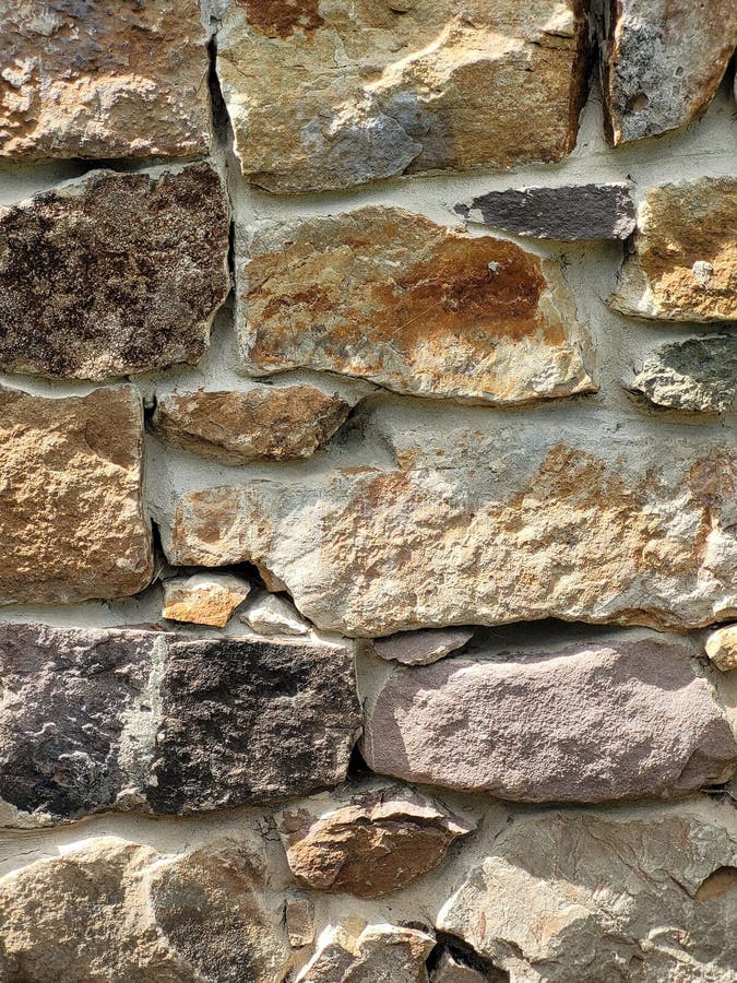 Image Verticale D'une Texture Murale En Pierre Ancienne Photo stock ...