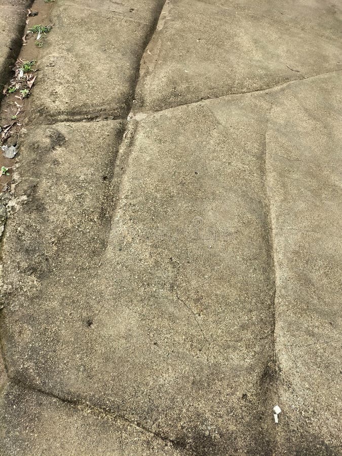 Image of Very Old Concrete Floor at Park Stock Photo - Image of floor ...