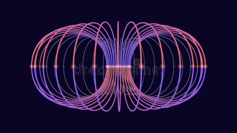 Stunning Visualization of Earths Magnetic Field Lines a Colorful ...