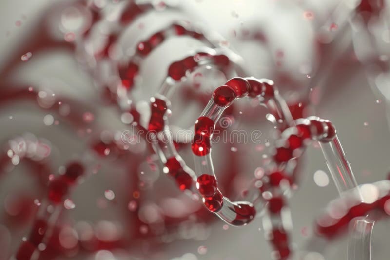 Abstract Genetic Inheritance of Hemophilia Stock Illustration ...