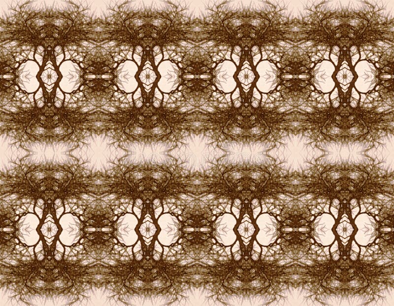 SEPIA and WHITE REPEAT PATTERN with DETAILED NETWORK Stock Photo ...