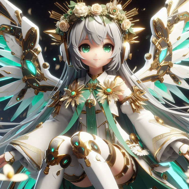 AI-Generated Image, Celestial Harmony: a Vision of Digital Divinity ...