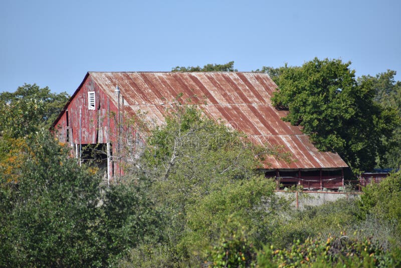 Barn stock photo. Image of rustic, rust, door, metal - 100232470