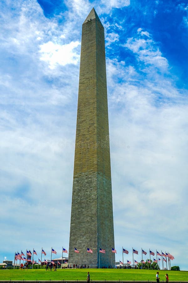 Image of the Washington Monument Stock Image - Image of stars, capital ...