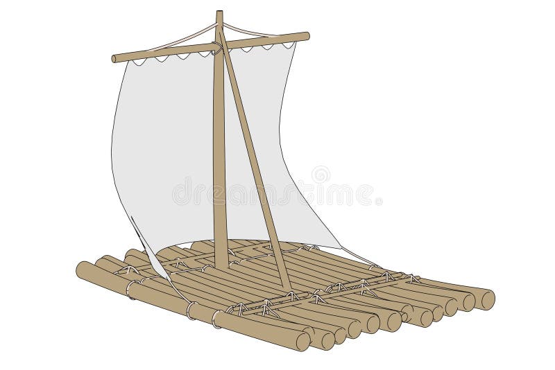 Raft Stock Illustrations – 9,320 Raft Stock Illustrations, Vectors ...