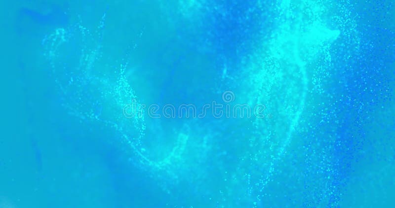 Image of Waves of Blue Particles Moving on Blue Background Stock ...