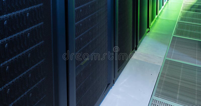 Image of Waves Moving Over Servers Stock Image - Image of processing ...
