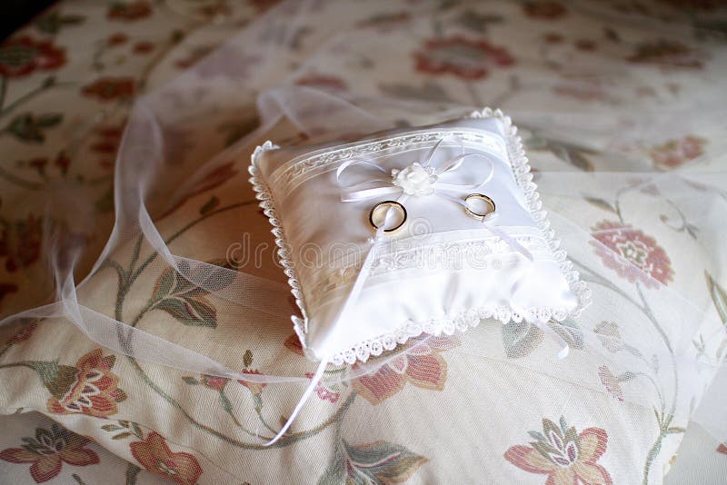 Wedding rings stock image. Image of female, rite, romantic - 29769407