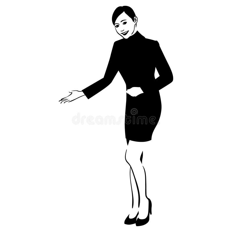 Welcome Gesture EPS Vector File Stock Vector - Illustration of vector ...