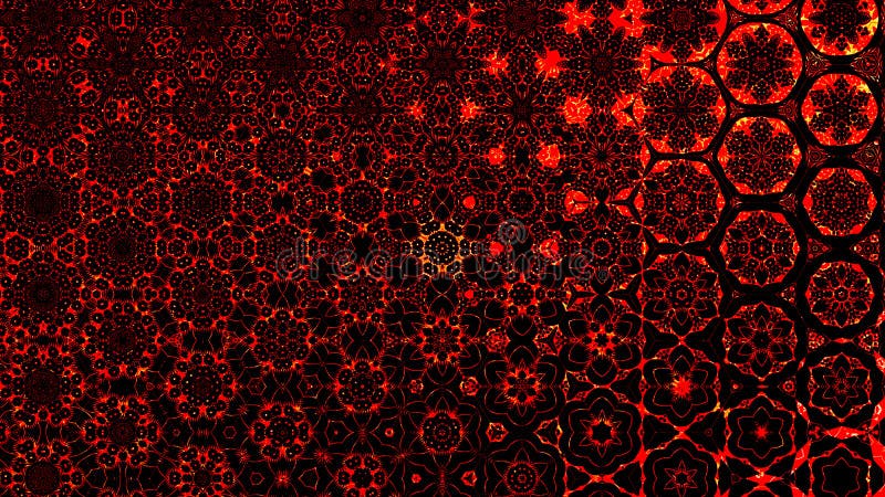 An Image in Which the Pattern Changes Like a Kaleidoscope Stock ...