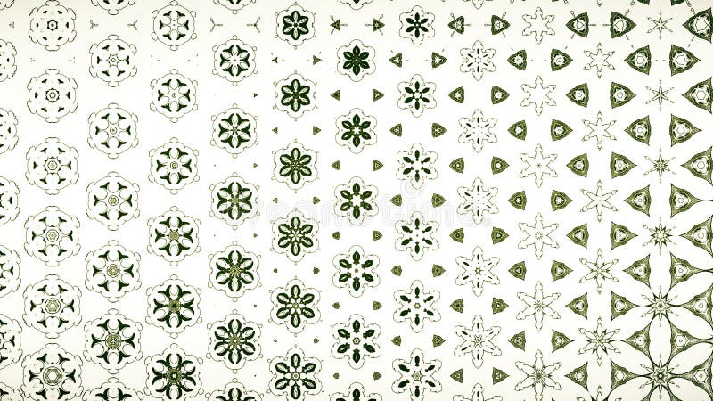 An Image in Which the Pattern Changes Like a Kaleidoscope Stock ...
