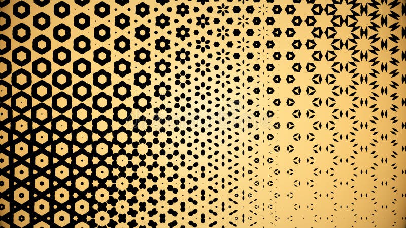 An Image in Which the Pattern Changes Like a Kaleidoscope Stock ...