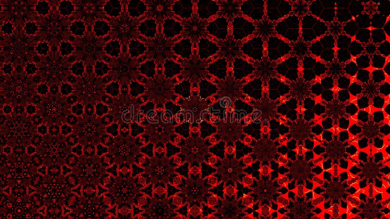 An Image in Which the Pattern Changes Like a Kaleidoscope Stock ...