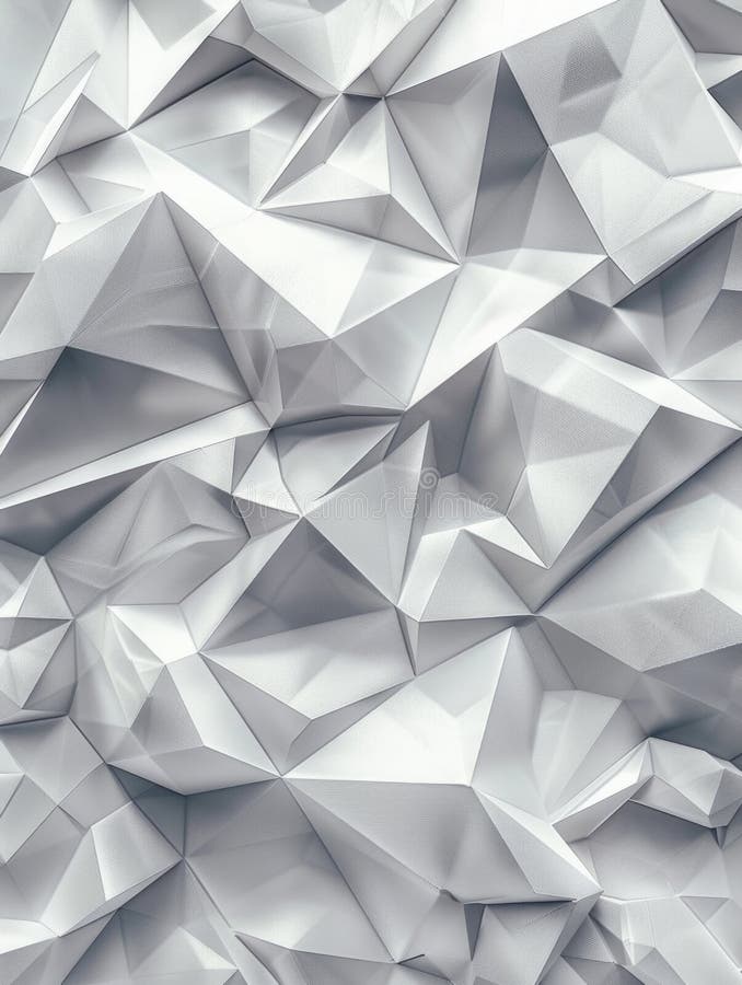 The Image is a White Background with a Lot of Triangles Stock Image ...