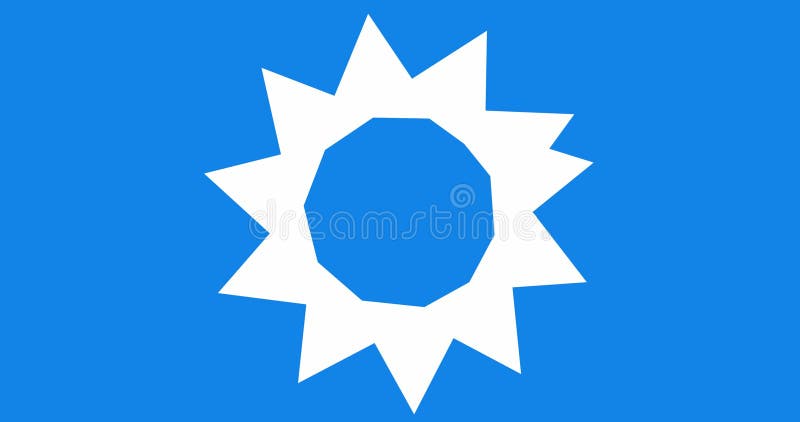Image of White Chart and Abstract Shapes on Blue Background Stock ...