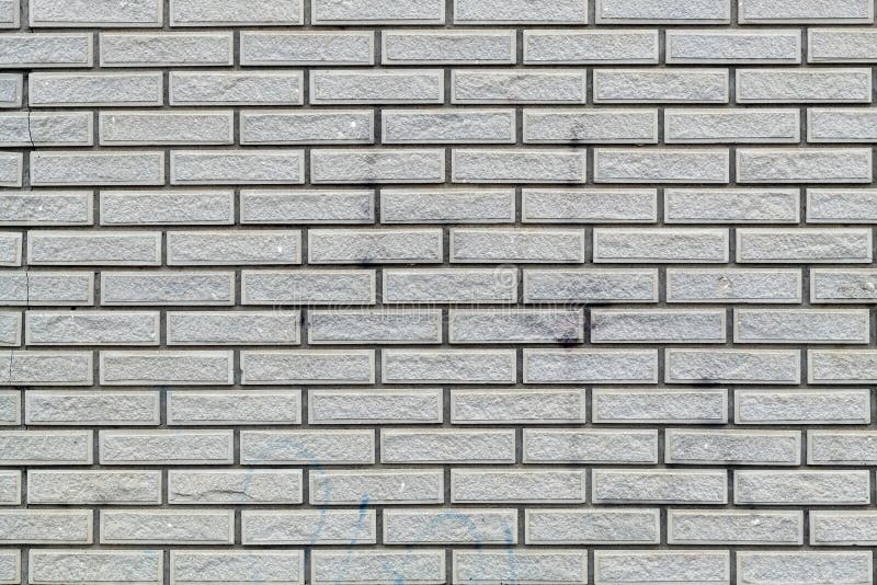 White Decorative Bricks Wall Texture Stock Image - Image of wall ...