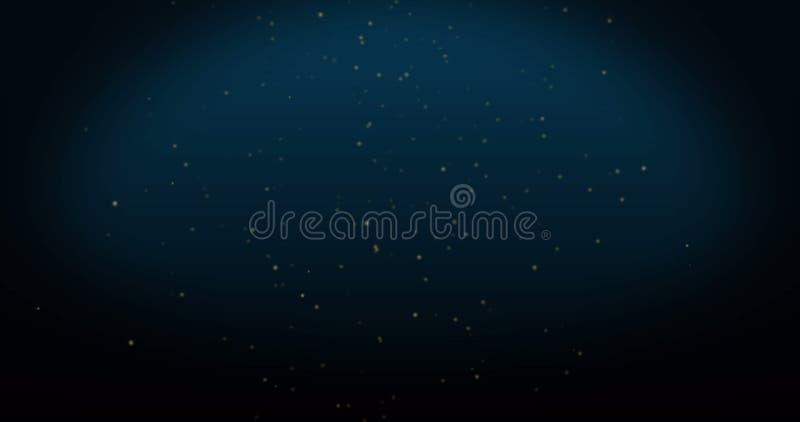 Image of White Spots Floating on Blue Background Stock Illustration ...
