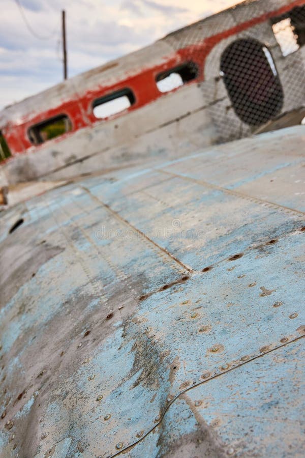Airplane Wing Texture Asset of Sheet Metal with Bolts and Overlapping ...