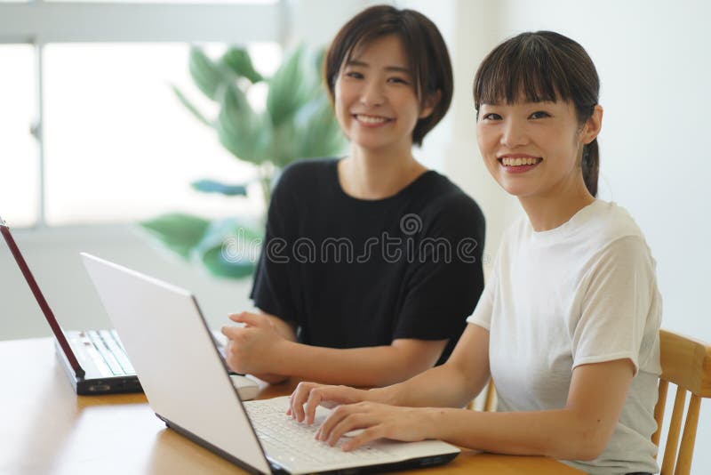 Personal Computer Tutoring Image Stock Image - Image of people, female ...