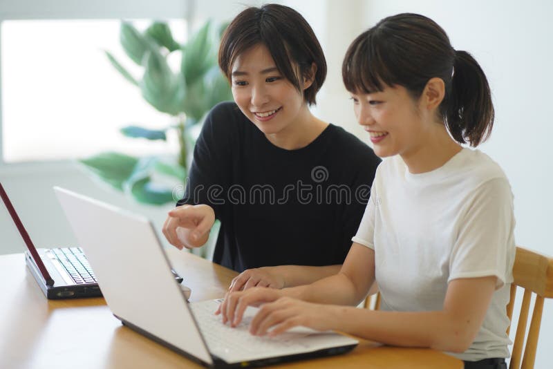 Personal Computer Tutoring Image Stock Photo - Image of business ...