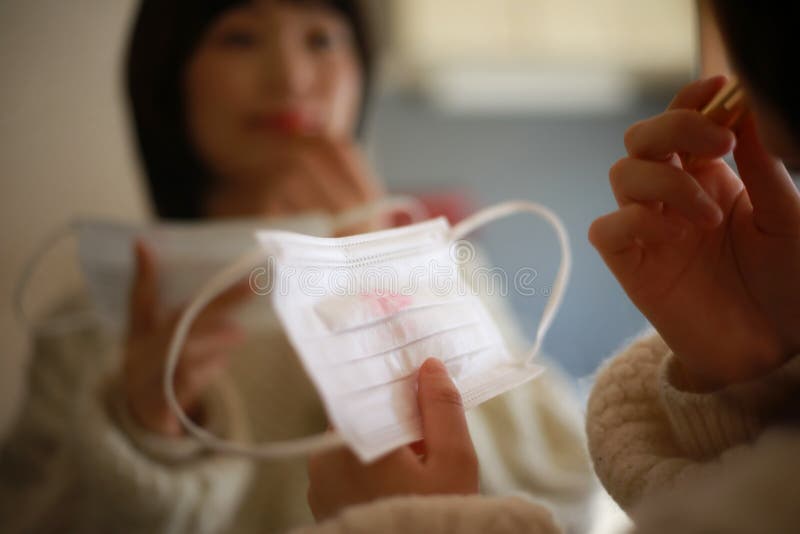 Image of a Woman Redressing Stock Photo - Image of mouth, skin: 241906508