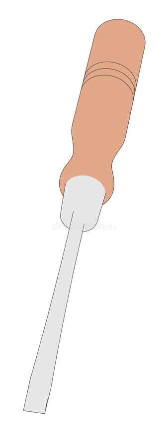 Image of wood chisel stock illustration. Illustration of cartoon - 39769055