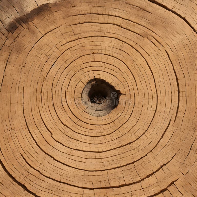 Image of the Wood Log Ring Texture and Pattern. Stock Illustration ...