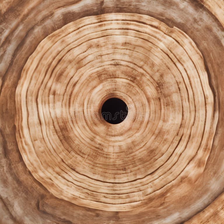 Image of the Wood Log Ring Texture and Pattern. Stock Illustration ...