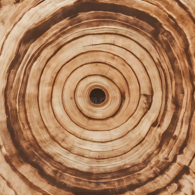 Image of the Wood Log Ring Texture and Pattern. Stock Illustration ...