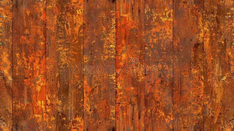 The Image is of a Wooden Surface with a Lot of Rust and Paint Stock ...