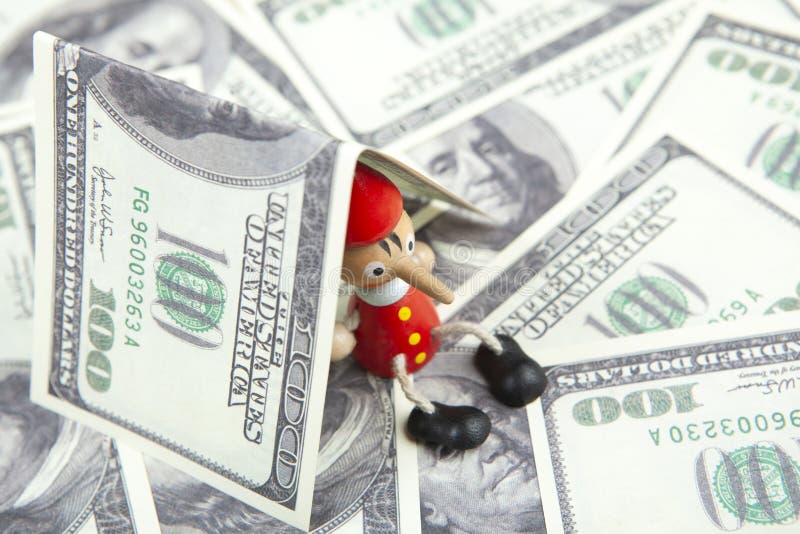 Image of Wooden Toy Money Banknote Stock Image - Image of false, credit ...