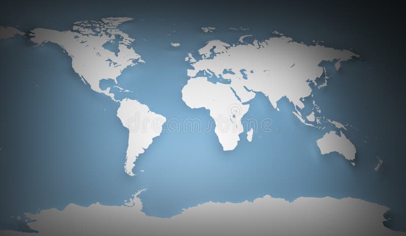 Image of world map stock illustration. Illustration of countries - 27875669