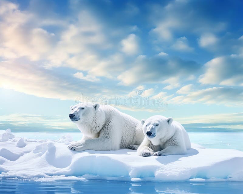 The World Bear Day is on the World Polar Bear Day. Stock Illustration ...