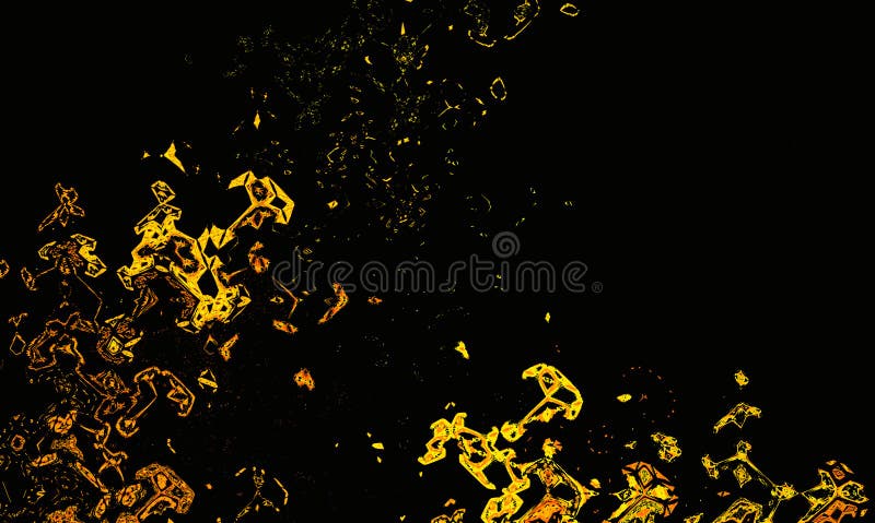 Image of Yellow Light Shining through Rain with Diverse Patterns. Stock ...