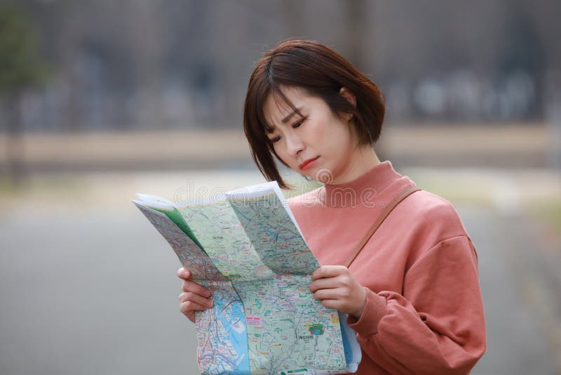 Image of a lost woman stock image. Image of nature, people - 241904135