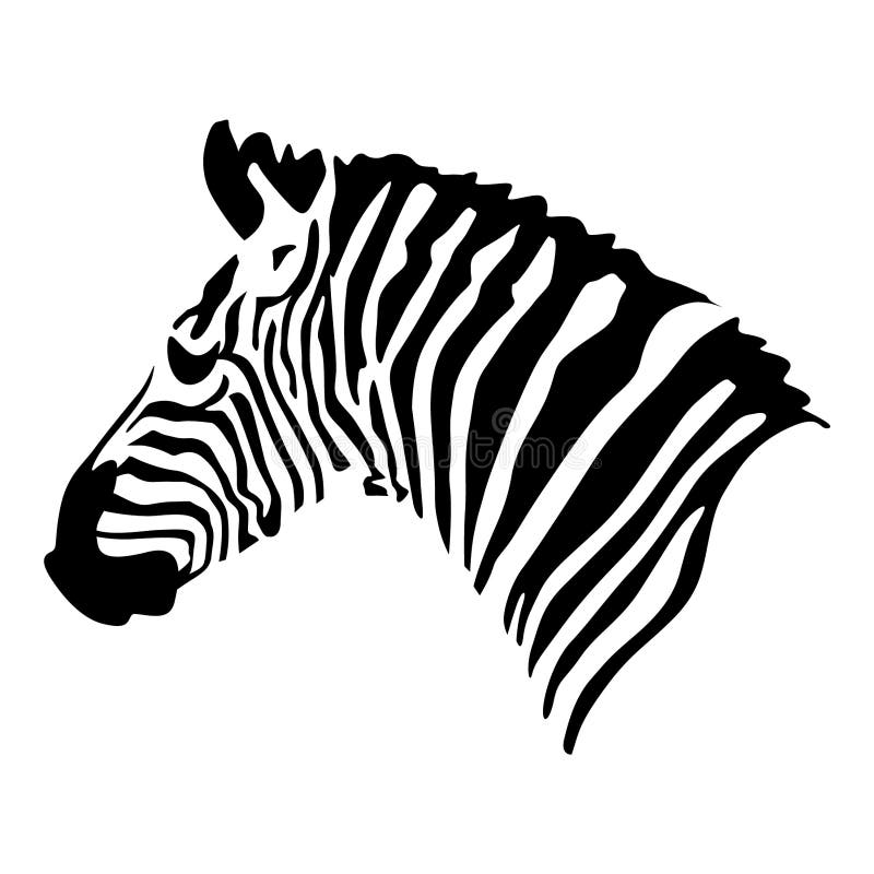 Zebra Print Pattern Eps File Crafteroks Stock Vector - Illustration of ...