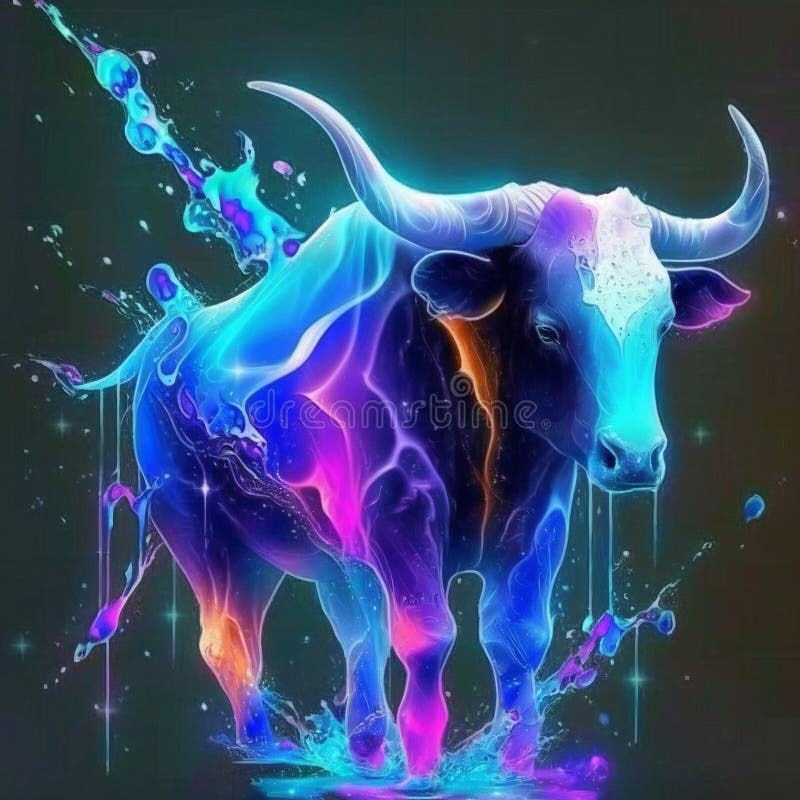 Image of the Zodiac Sign Taurus Stock Illustration - Illustration of ...