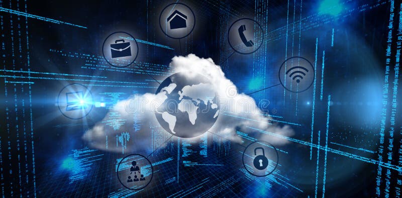 Mundo conectado ilustração stock. Ilustração de tecnologia - 70275086