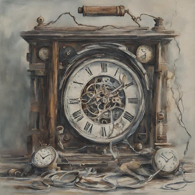 Wall Clock Tells Time, Clock Time Marking, Retro Clock, V5 Stock ...