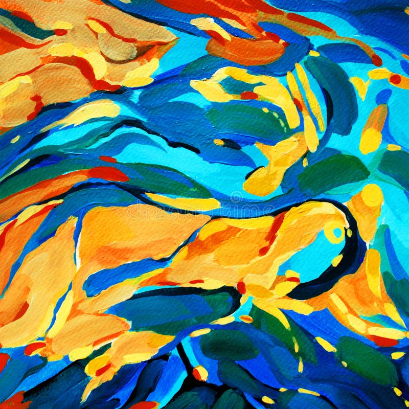 Imagen Abstracta Decorativa Para El Interior, Ejemplo Stock de ...