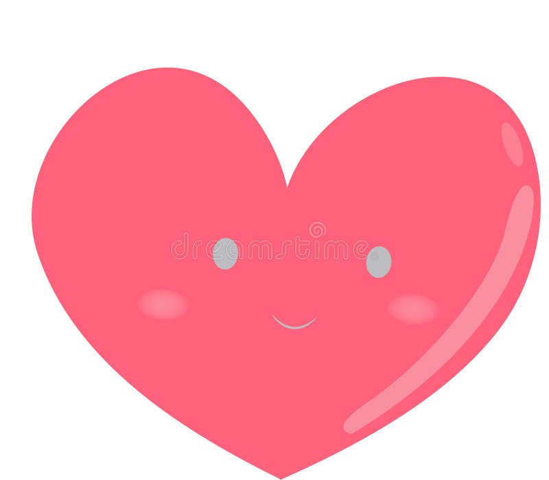 Imagen Común: Corazón Rosado Stock de ilustración - Ilustración de ...