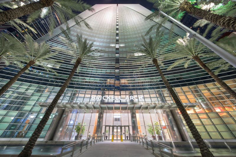 Imagen De the Brickell Arch Downtown Miami FL Fotografía editorial ...