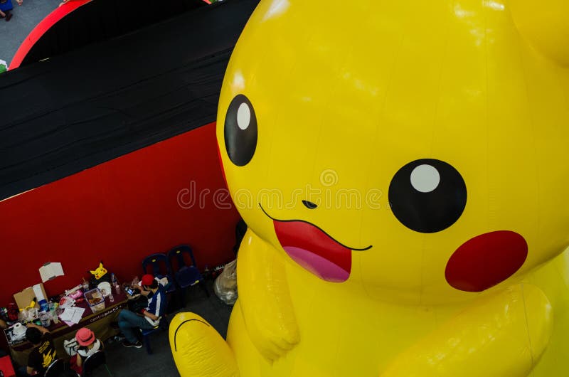 Imagen de Pikachu imagen de archivo editorial. Imagen de globo - 58002664