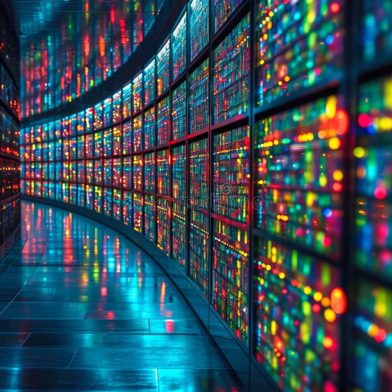 Imagen De Una Base De Datos Stock de ilustración - Ilustración de ...