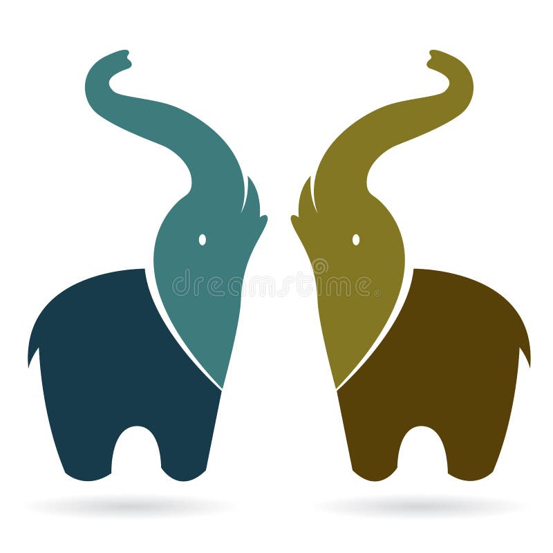 Imagen Del Vector De Un Elefante Ilustración del Vector - Ilustración ...