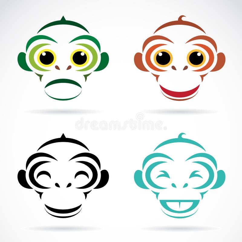 Imagen Del Vector De Un Mono Ilustración del Vector - Ilustración de ...
