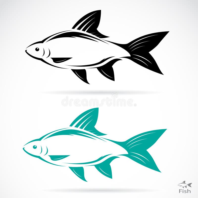Imagen Del Vector De Un Pescado Ilustración del Vector - Ilustración de ...
